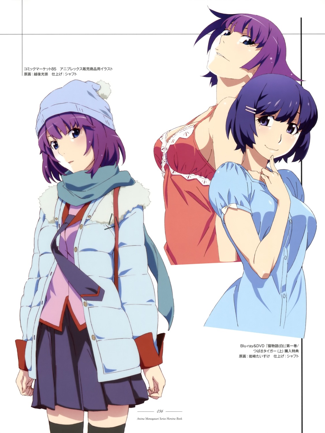 echigo mitsutaka iwasaki taisuke bakemonogatari monogatari (series) hanekawa tsubasa ...